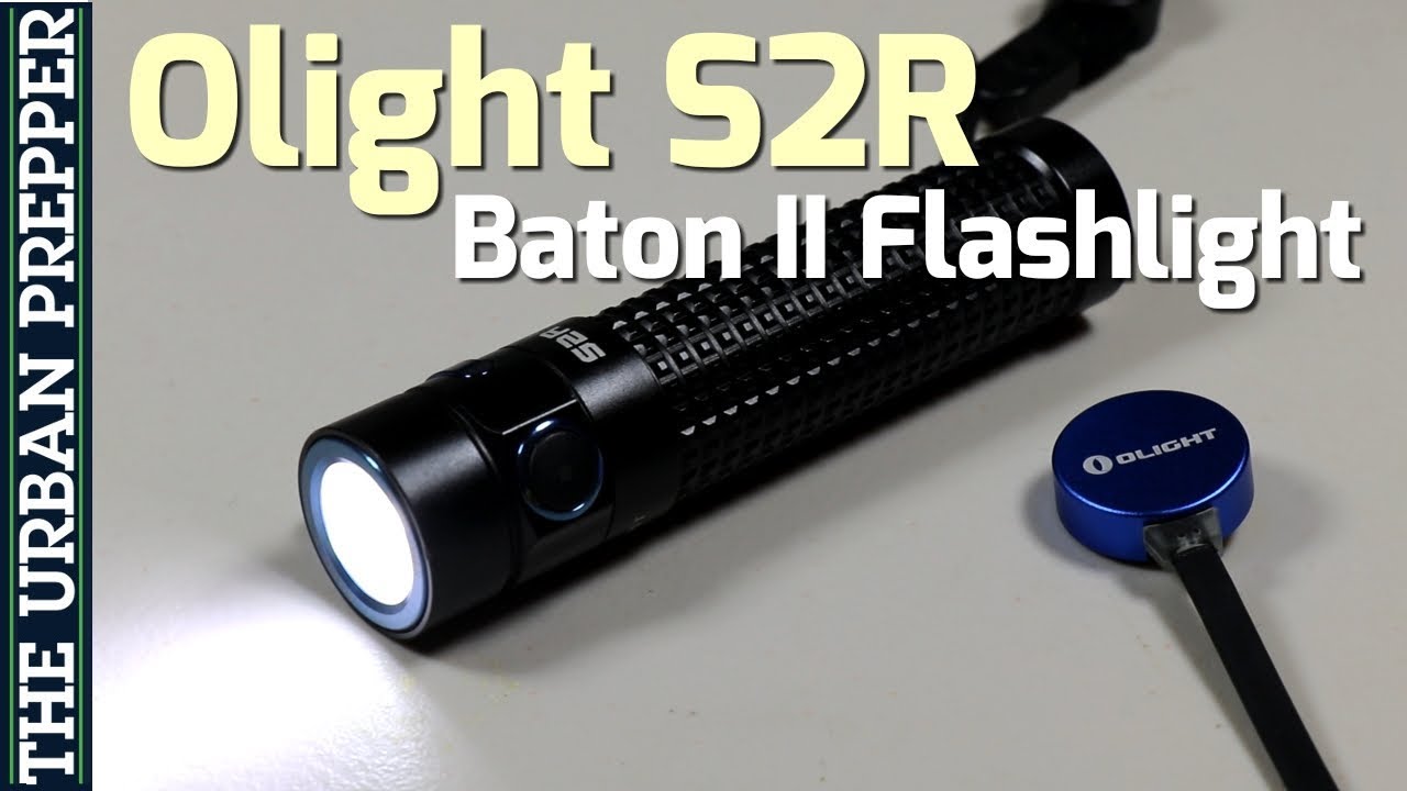 Testing the Olight S2R Baton II flashlight