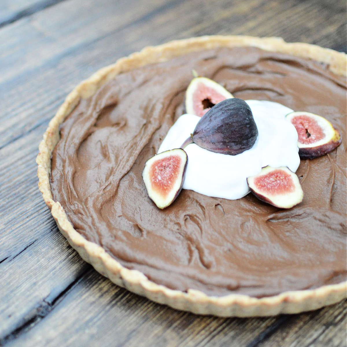 Avocado Chocolate Tart Recipe