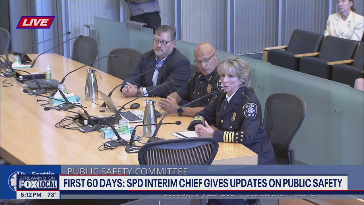 Seattle police interim chief Sue Rahr gives update on first 60 days in ... Seattle police interim chief Sue Rahr gives update on first 60 days in ...