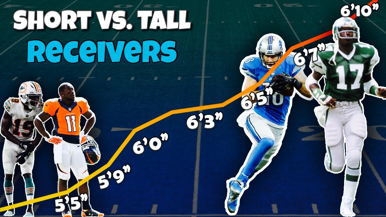 Size Matters? Evaluating The NFL's Shortest And Tallest Wide Receivers