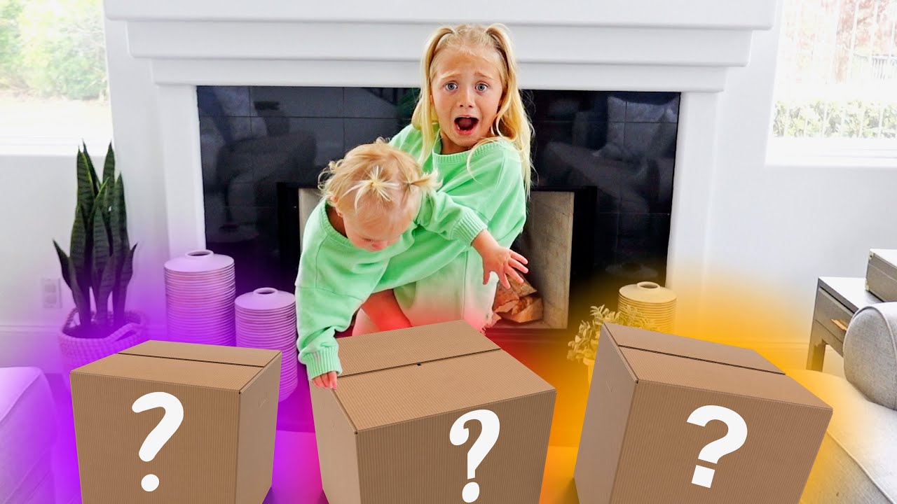 Letting My 1-Year-Old Sister Pick My Mystery Surprise Box