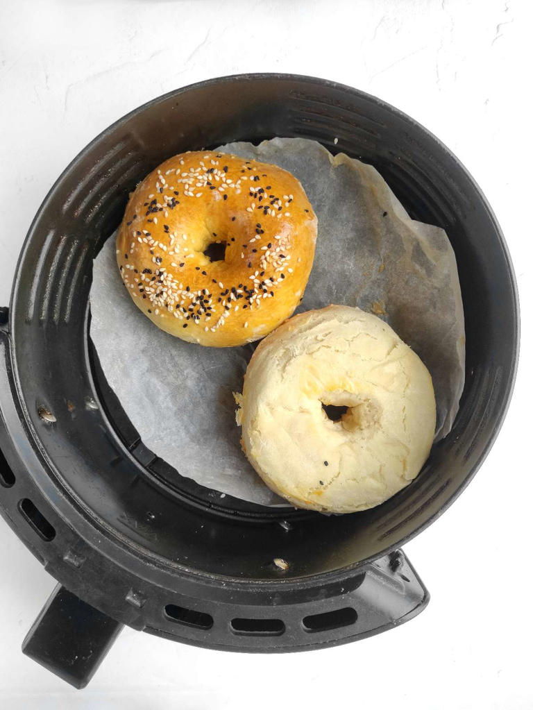 Air Fryer Bagels With Just 3 Ingredients