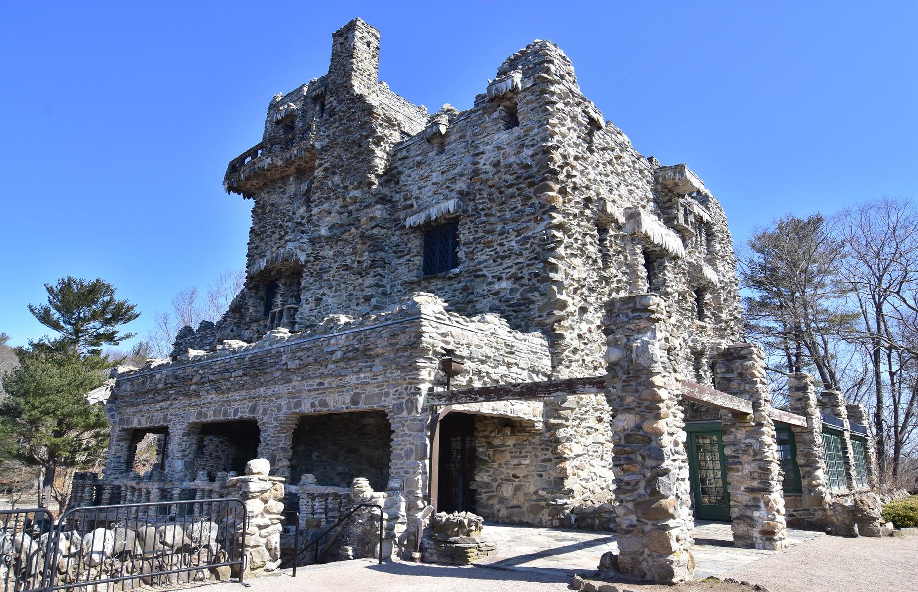Step inside the mysterious Connecticut castle filled with a celebrity past