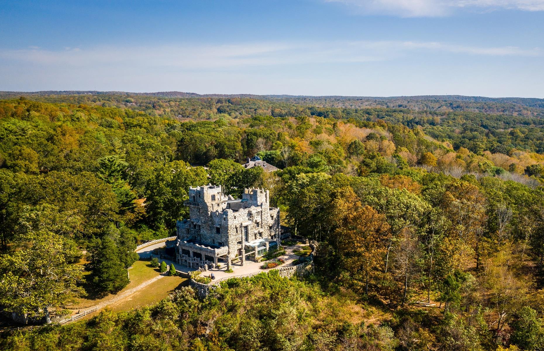 Inside the castle home of a famous acting legend