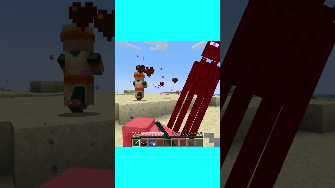 Minecraft but every step I take spawns new mobs