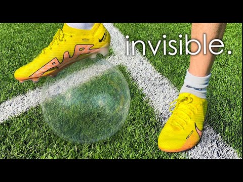 Making an invisible football