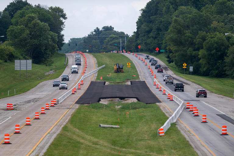 More closures and shifts are coming to Evansville's Lloyd Expressway ...