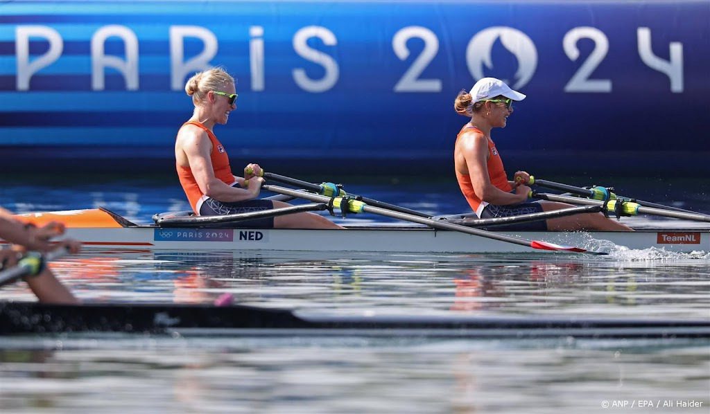 Roeisters dubbeltwee grijpen net naast medaille in Parijs Roeisters dubbeltwee grijpen net naast medaille in Parijs