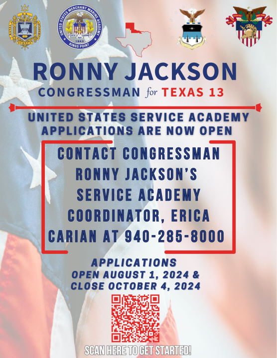 Rep. Ronny Jackson accepting applications for nomination to U.S ... Rep. Ronny Jackson accepting applications for nomination to U.S ...