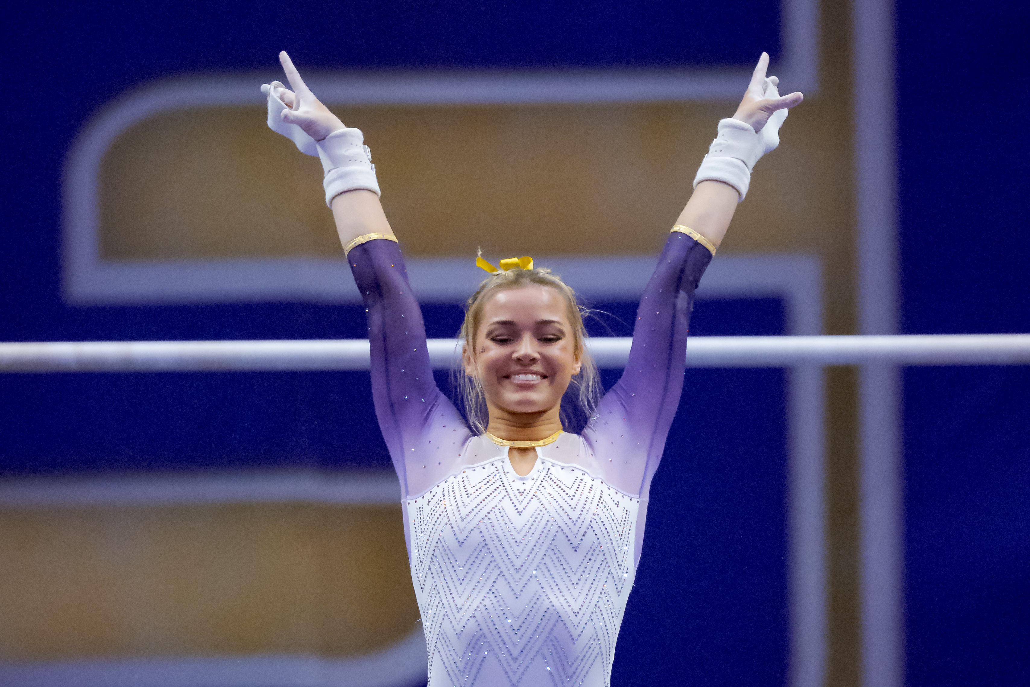 LSU gymnast and influencer Livvy Dunne in images
