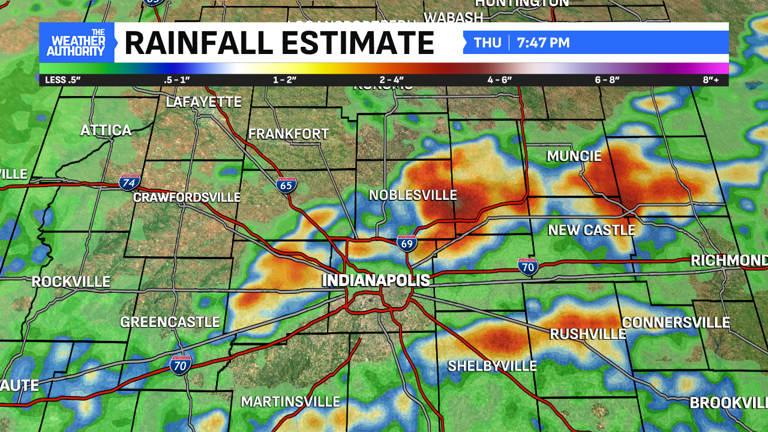 Rain Causes Flash Flooding Across Several Counties Improvements Lie Ahead