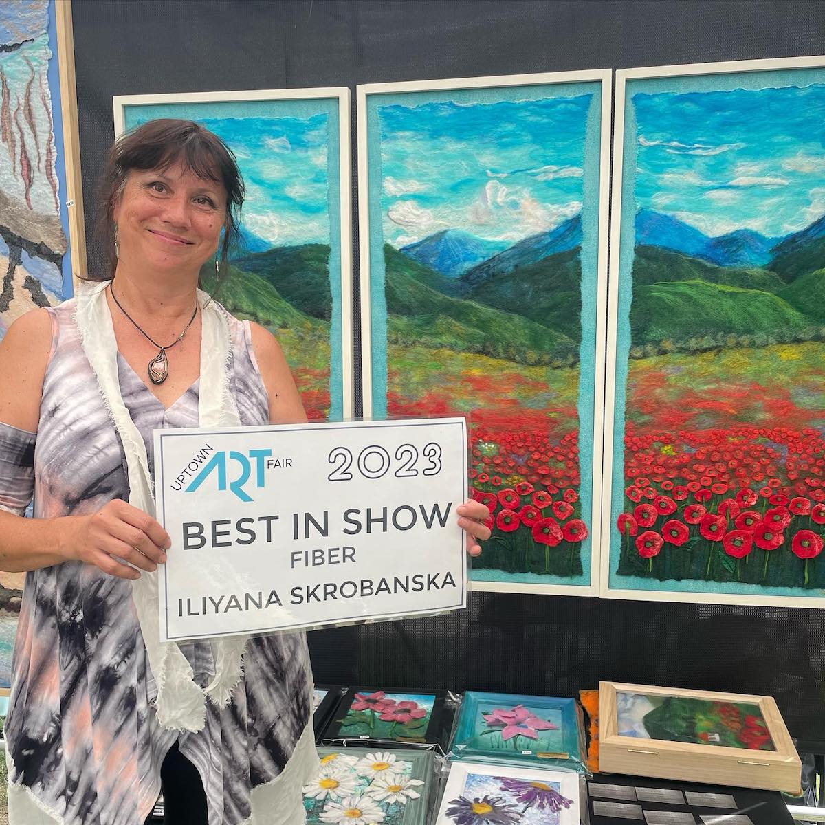 So. Mi. Art Fair (Uptown Art Fair) at Bachman's on Lyndale