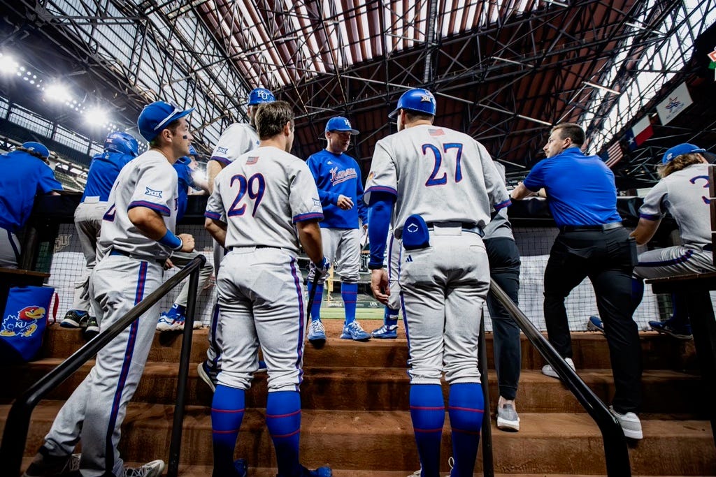 Kansas earns No. 22 ranking in top 25 of USA TODAY Sports baseball ...