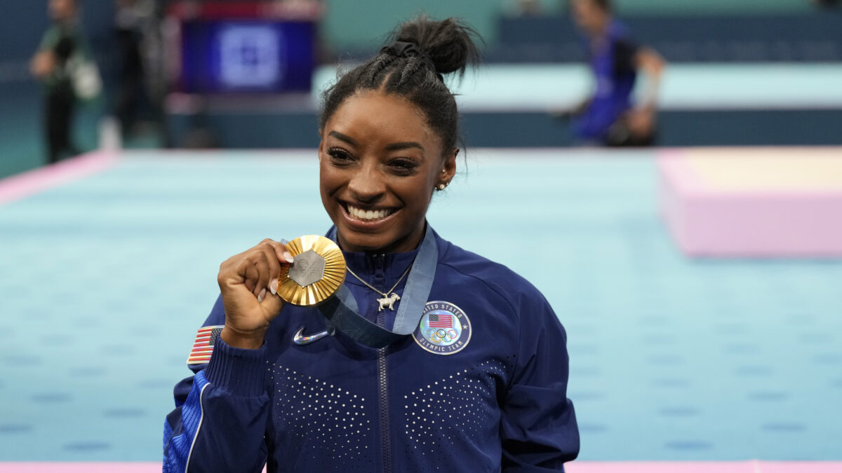 Simone Biles Apologizes to OutKick’s Riley Gaines For Getting ‘Personal ...