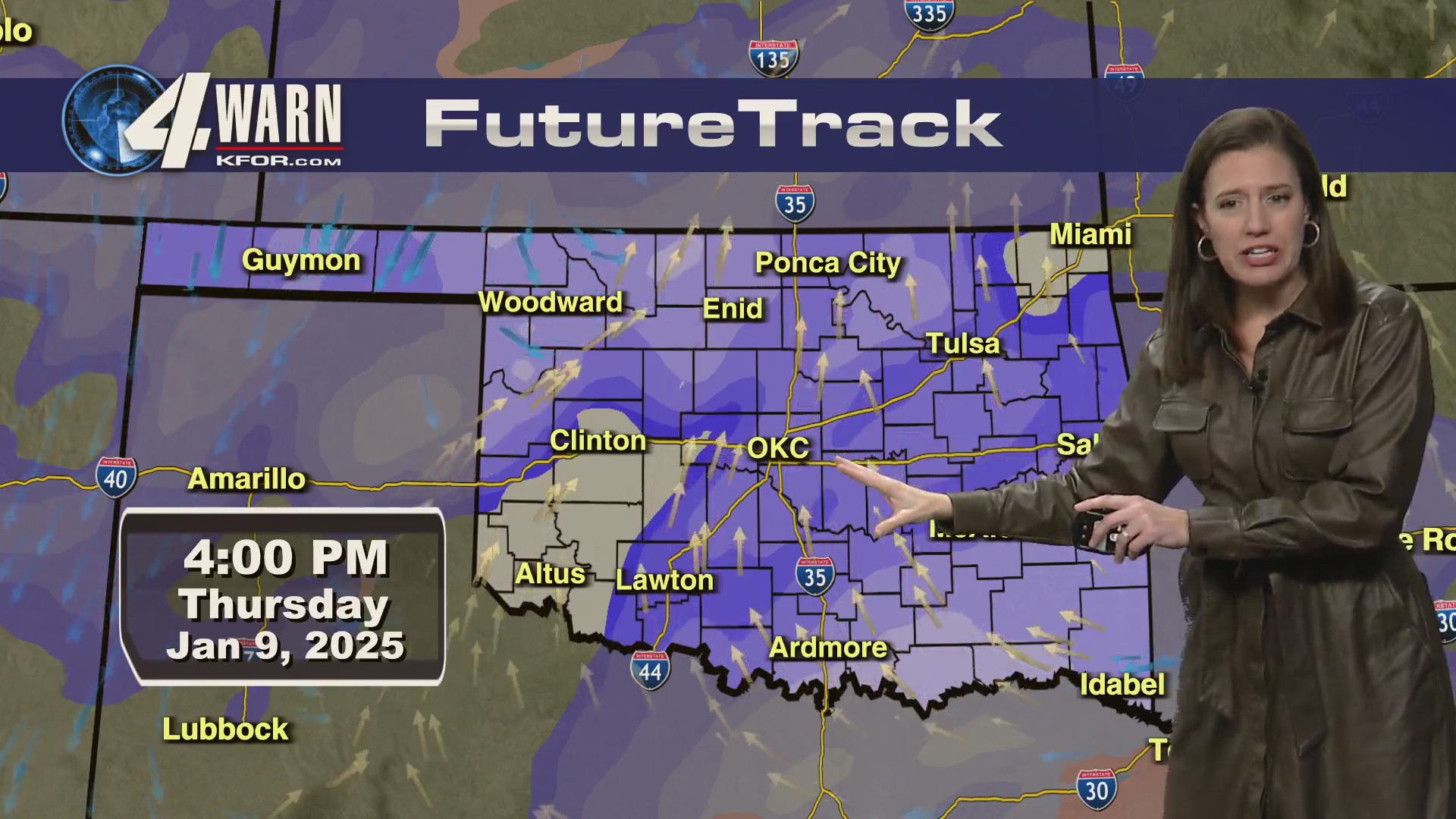 Emily's Wednesday Evening Forecast