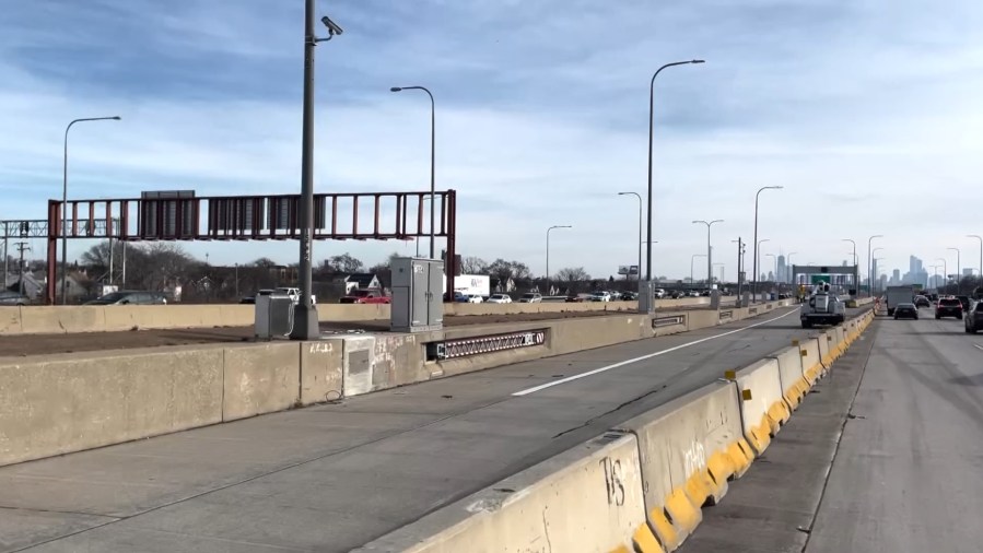Kennedy Expressway’s reversible express lanes expected to reopen Monday ...