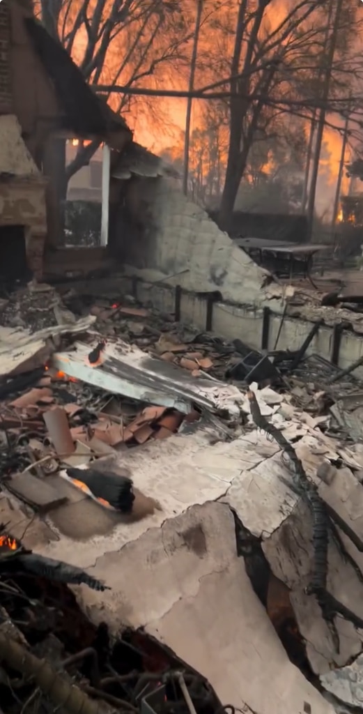 Cameron Mathison Shares Video of Los Angeles Fire Destroying His Home