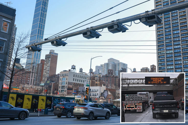 NYPD congestion toll enforcement racks up nearly 200 tickets, 3 arrests ...