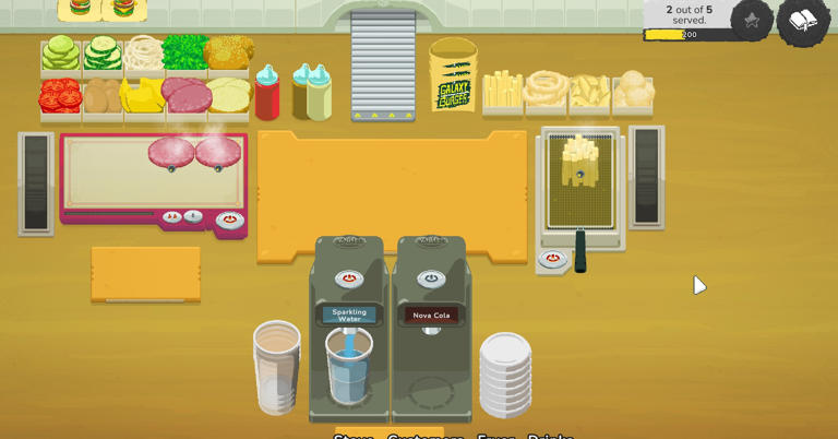 Galaxy Burger is like Diner Dash for stressed-out adults