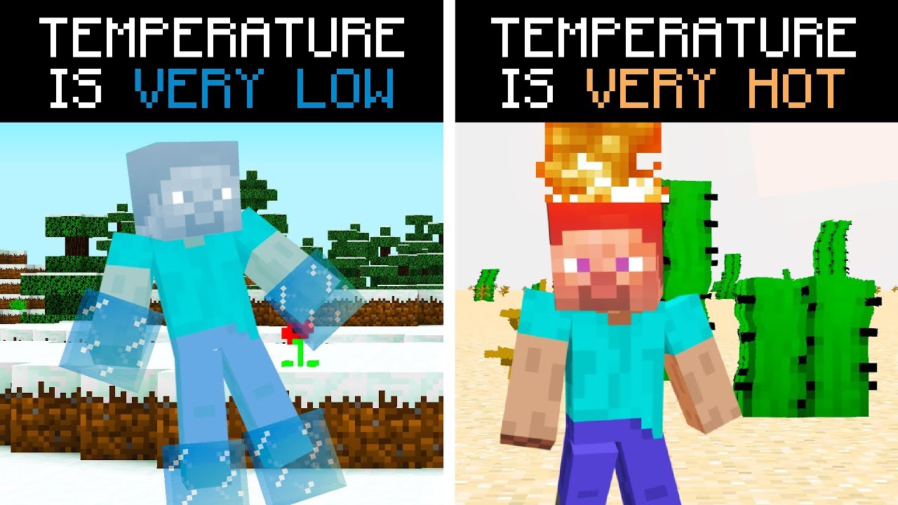 What if Minecraft had temperature changes