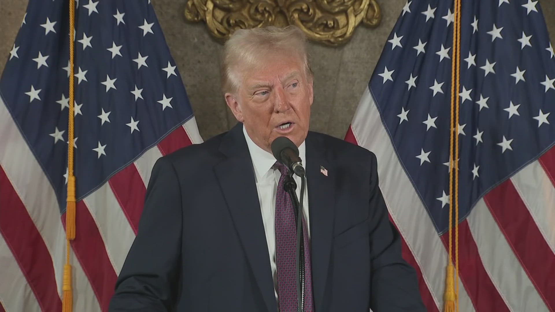 Donald Trump's second inauguration held indoors