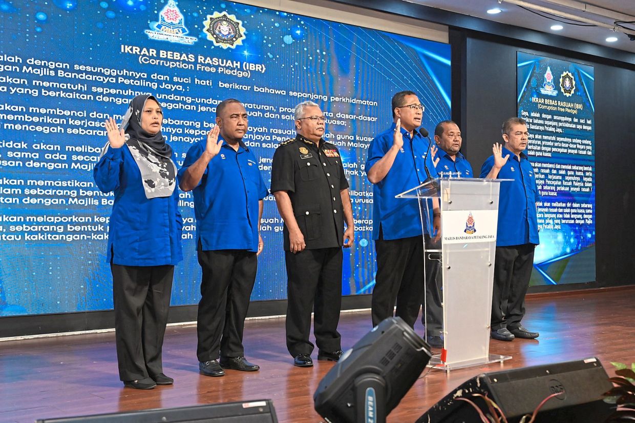 PJ mayor’s anti-corruption pledge
