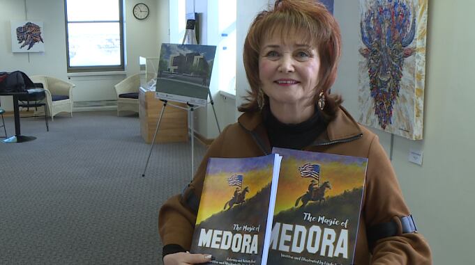 Bismarck artist ignites imagination with Medora book