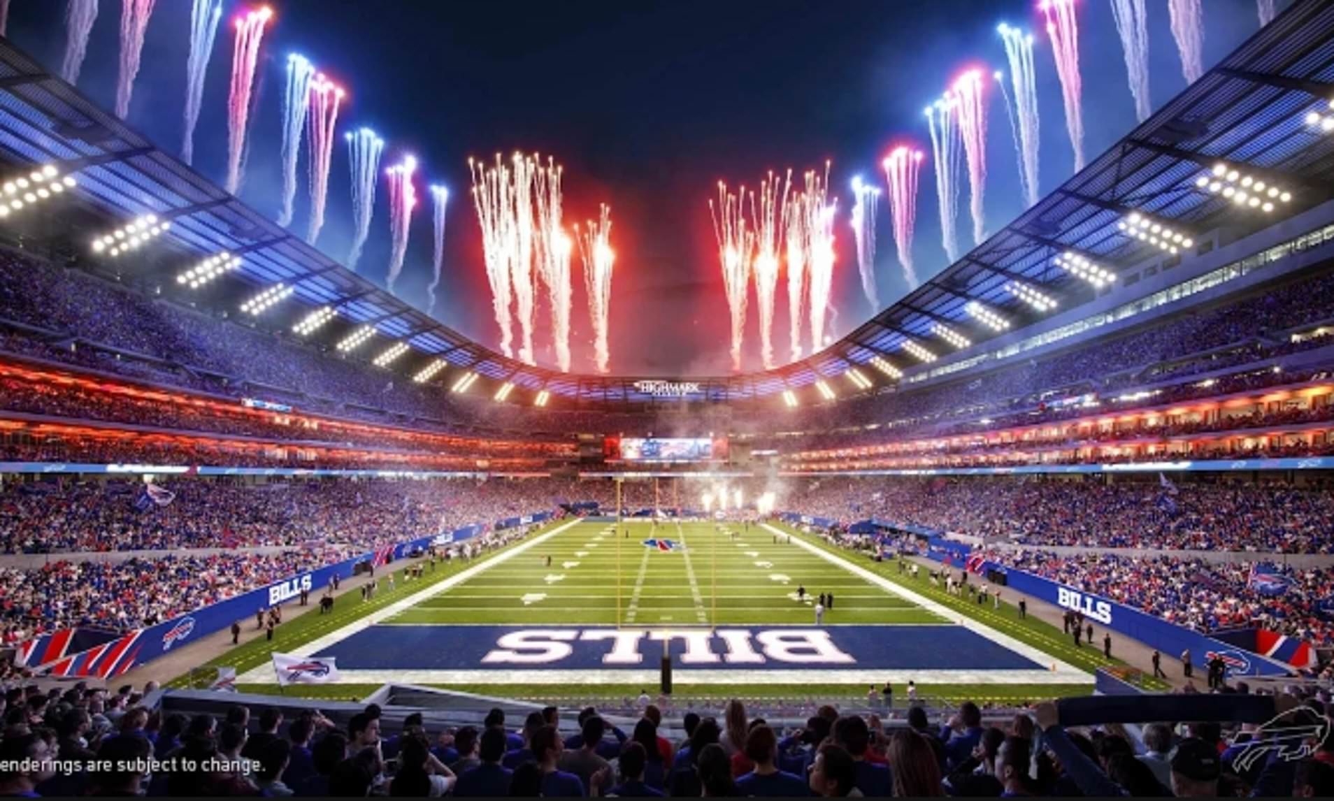 Buffalo Bills release stunning images of $2.1billion stadium as team ...