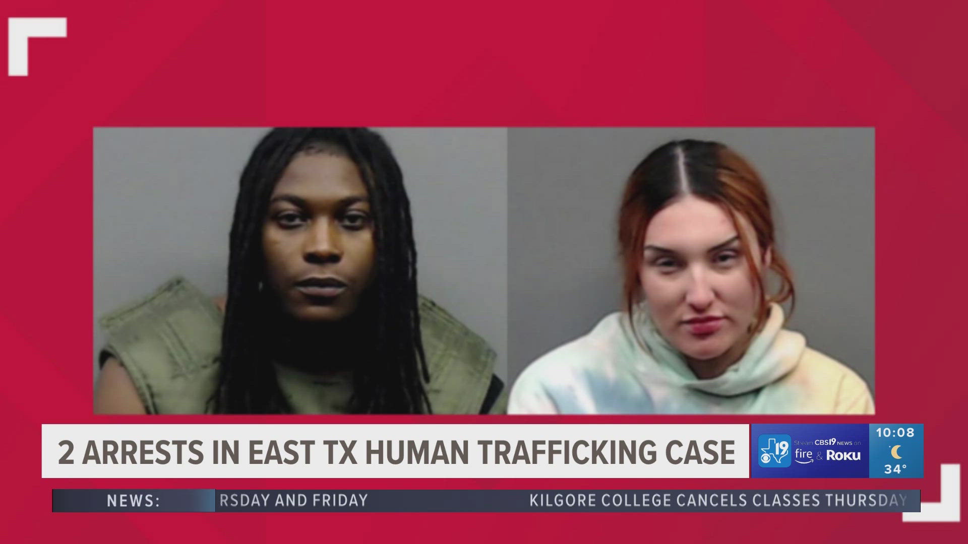 2 arrests made in East Texas human trafficking case