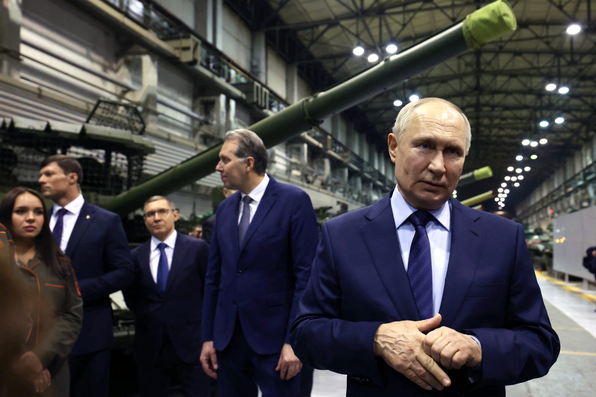 Russland gehen die Panzer aus