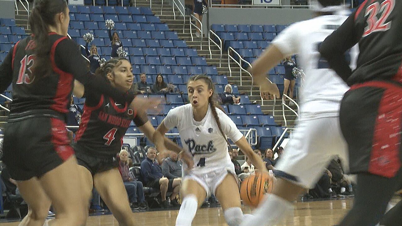 Nevada women's basketball falls to San Diego State at home 81-62
