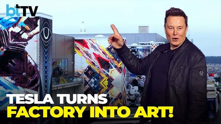 Tesla’s Graffiti Revolution | From Concrete To Art: Giga Berlin’s ...
