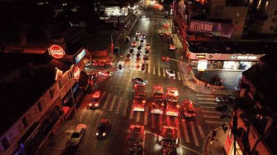 Dramatic Drone Footage Shows Aerial Fire Crews Tackling 'Fast-Growing ...