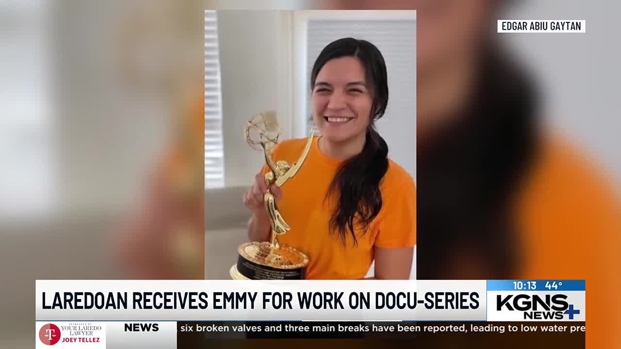 Laredo filmmaker wins Emmy for National Geographic docuseries