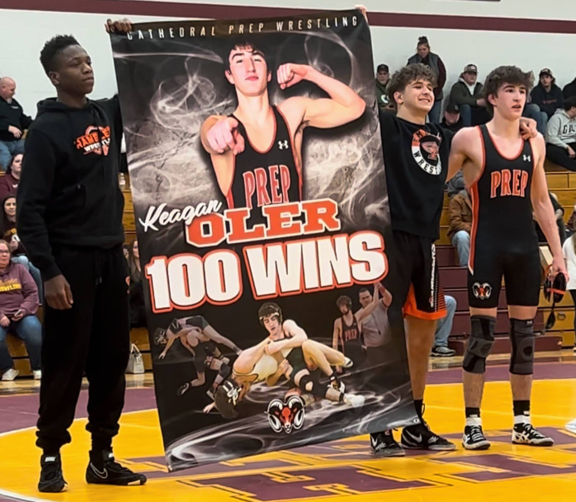 Cathedral Prep wrestler Keagan Oler details path to Erie County 100-win ...
