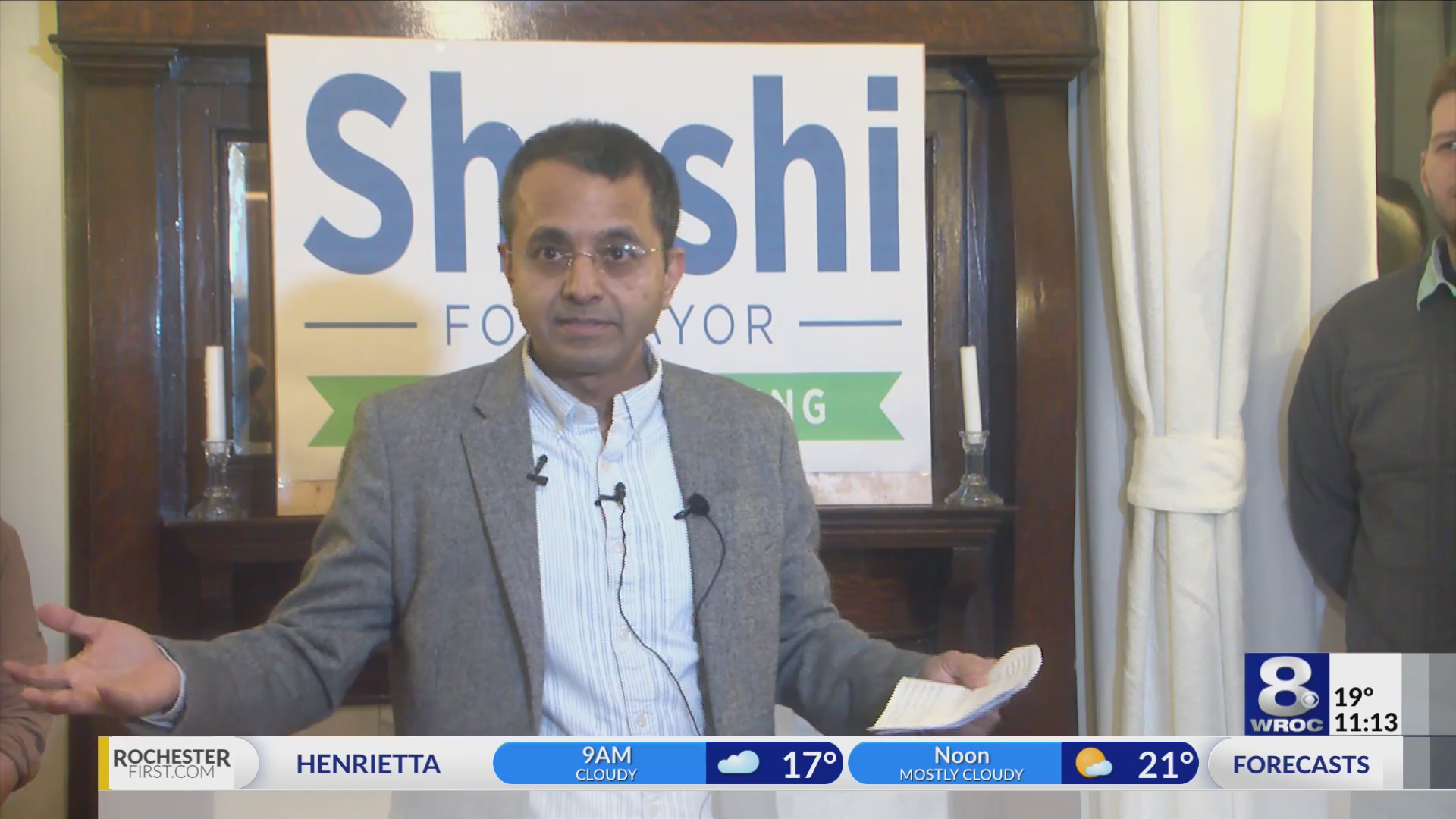 Shashi Sinha announces candidacy for Rochester Mayor