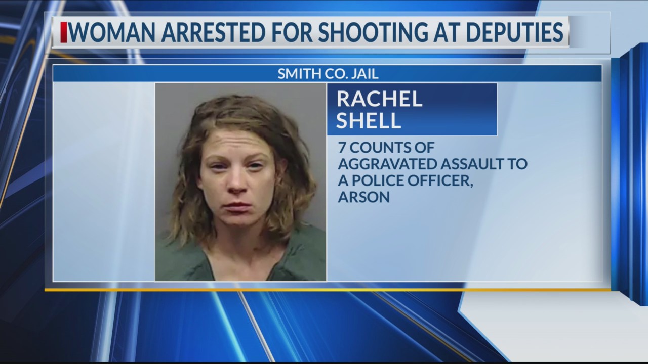 Tyler woman in custody after setting fire to trailer, firing at deputies