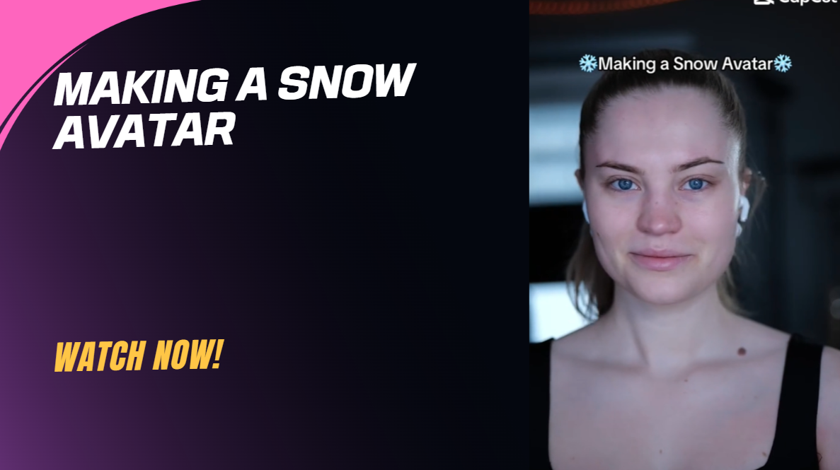 Making a snow avatar