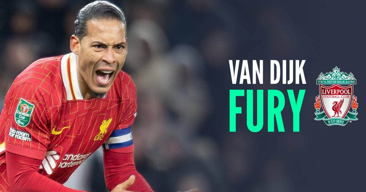 Van Dijk raging at controversial Tottenham let-off as Liverpool captain ...