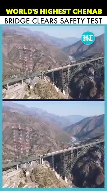 World's Highest Chenab Bridge Marks Milestone As Katra-Reasi Rail Track ...