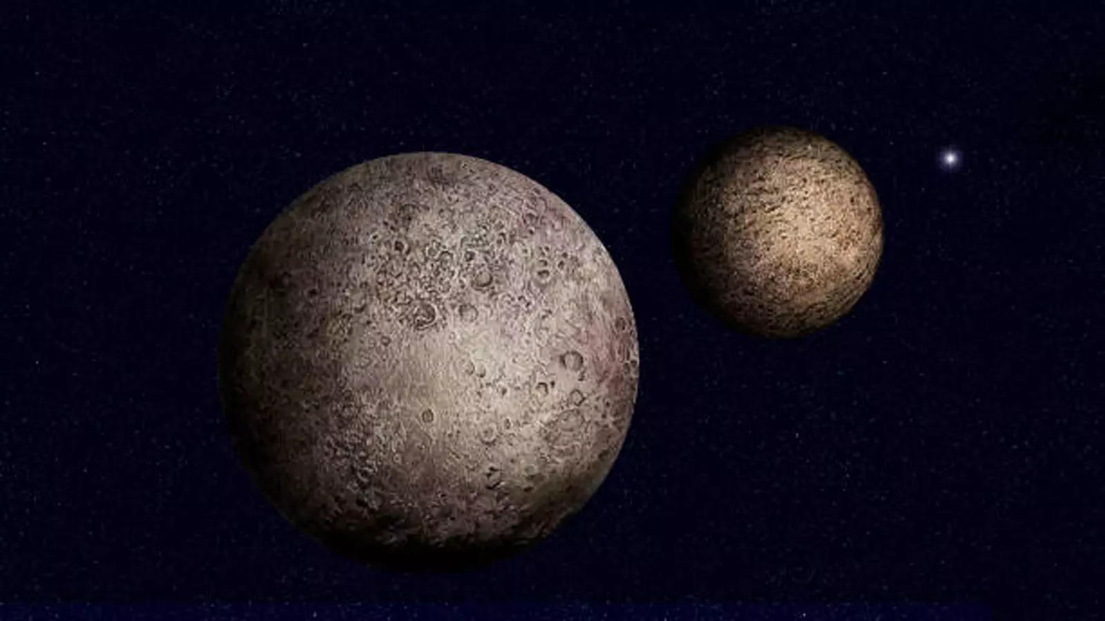 Pluto's 'kiss and capture' of its largest moon Charon 4.5 billion years ...