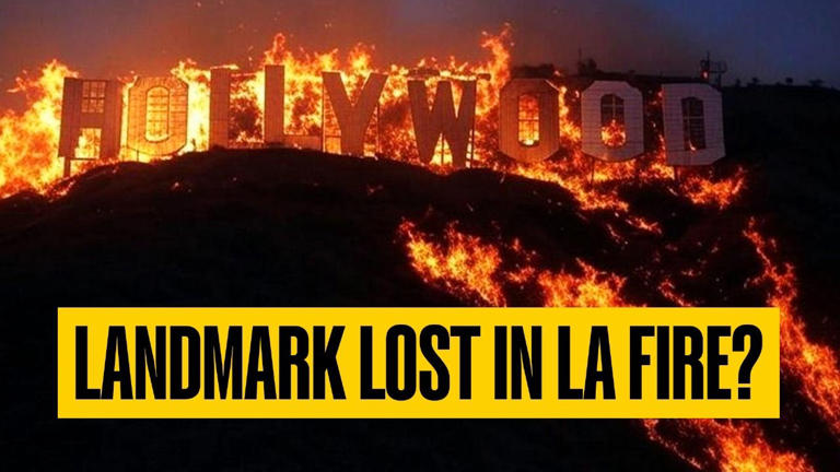 Fact Check: Hollywood Sign Goes Up In Flames? Viral Photo Emerges As ... Fact Check: Hollywood Sign Goes Up In Flames? Viral Photo Emerges As ...