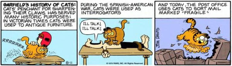 Garfield’s Best History of Cats Comics, Ranked