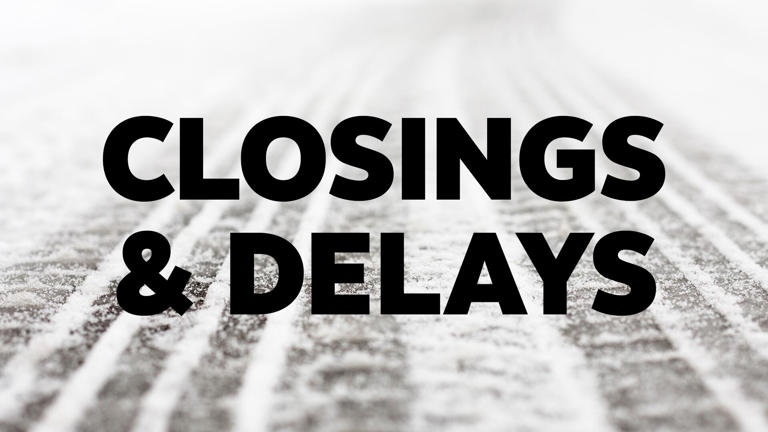 School, business closings and delays due to winter weather for Friday