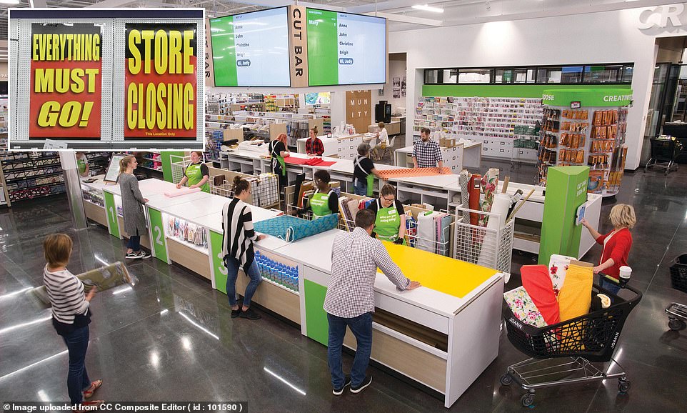 Craft store chain forced to shutter more of its 800 stores across US