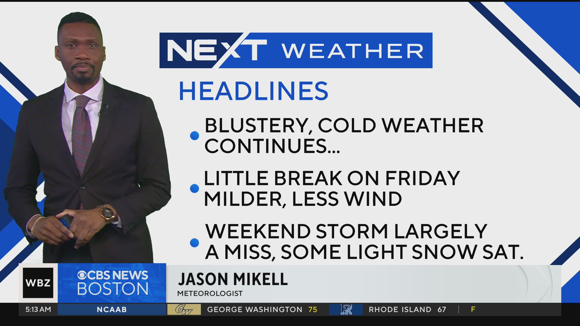 Next Weather: WBZ morning forecast for January 9, 2025