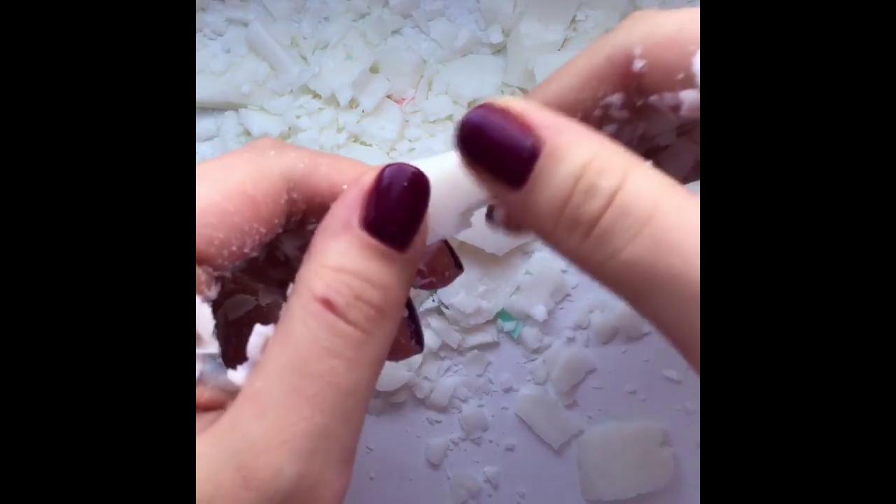 Satisfying Crushing Shredded White Soaps