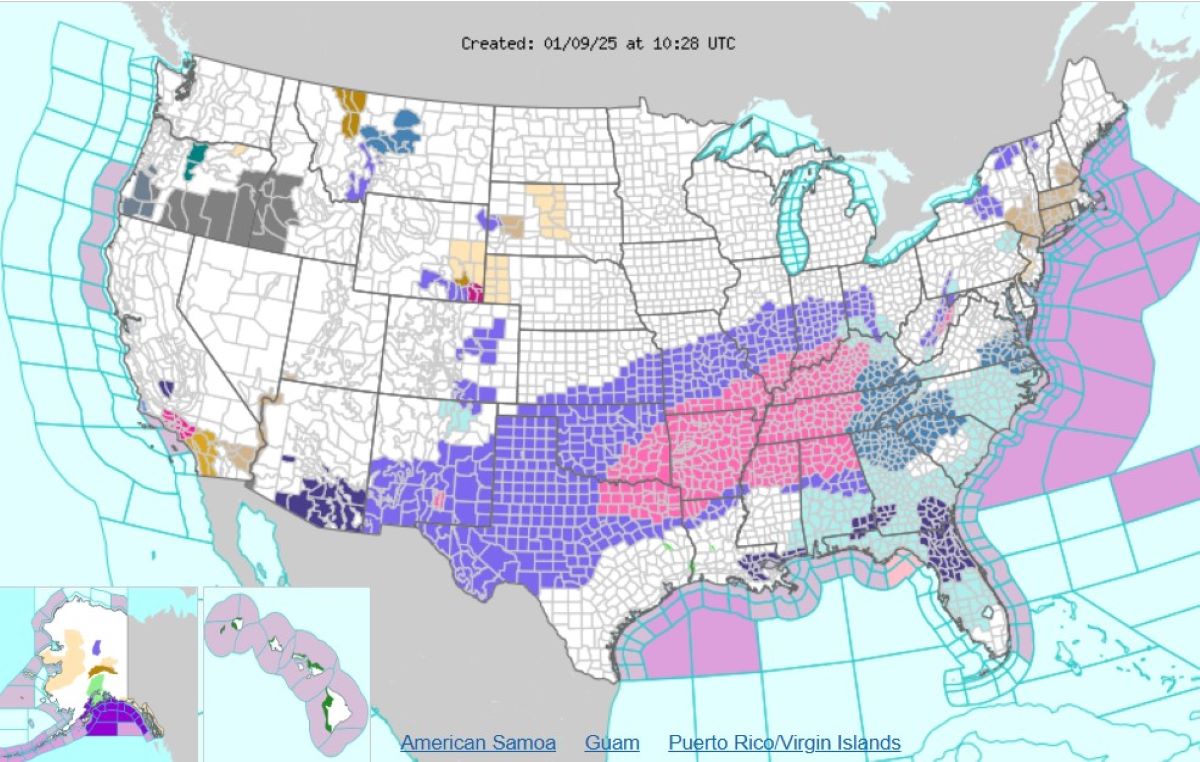 Winter Weather Warnings in 15 States As 15 Inches of Snow To Hit