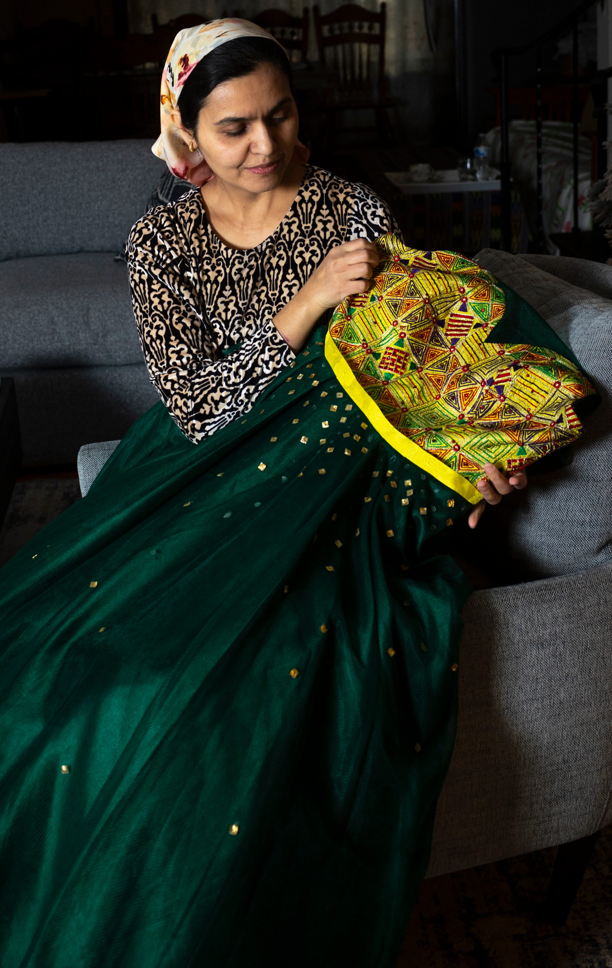 She built a fashion brand in Kabul. Now this refugee aims to do it ...