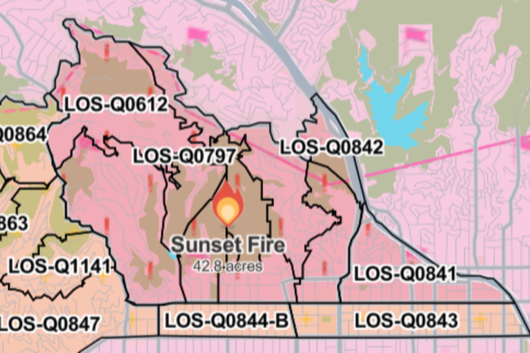 California Fire Evacuation Map, Update As LA Residents Ordered to Flee